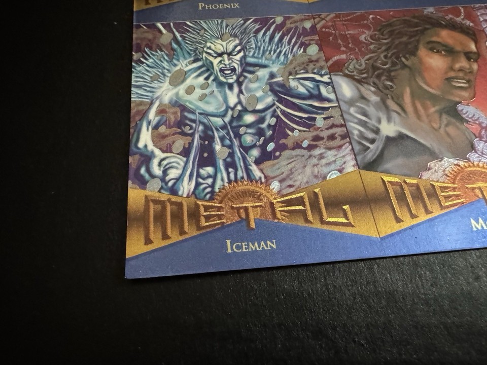 1995 FLEER MARVEL METAL 6 Card Uncut Promo Prototype | eBay