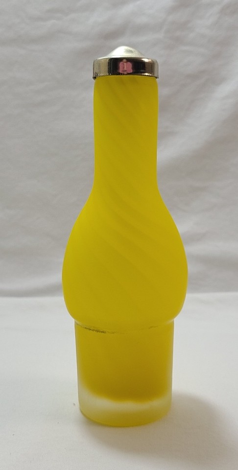 Cruet Salt Pepper Yellow Bottle Insert Replacement Swirl Pattern ...
