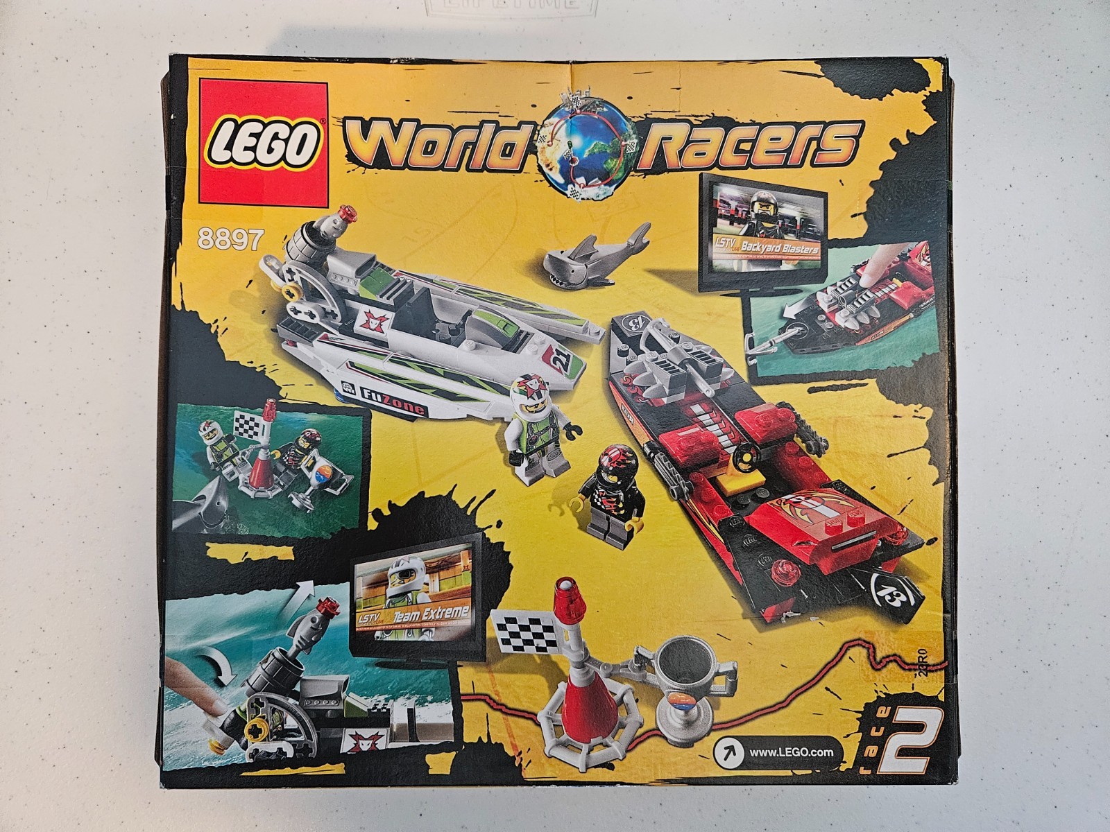 LEGO World Racers: Jagged Jaws Reef (8897) for sale online | eBay