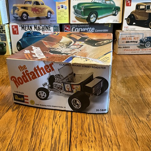 1972 Revell The Rodfather Classic T-bucket Street Roadster Started ...