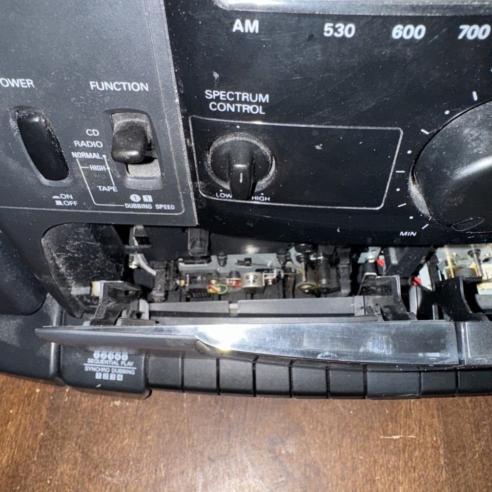 Vintage Fisher PH-D340 Studio Standard BoomBox Radio CD Tape Player ...