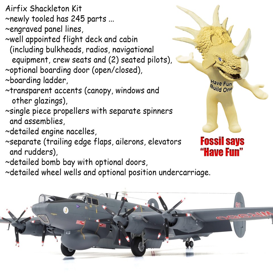 AIRFIX 11005 1/72 AVRO SHACKLETON AEW.2 MODEL KIT | eBay