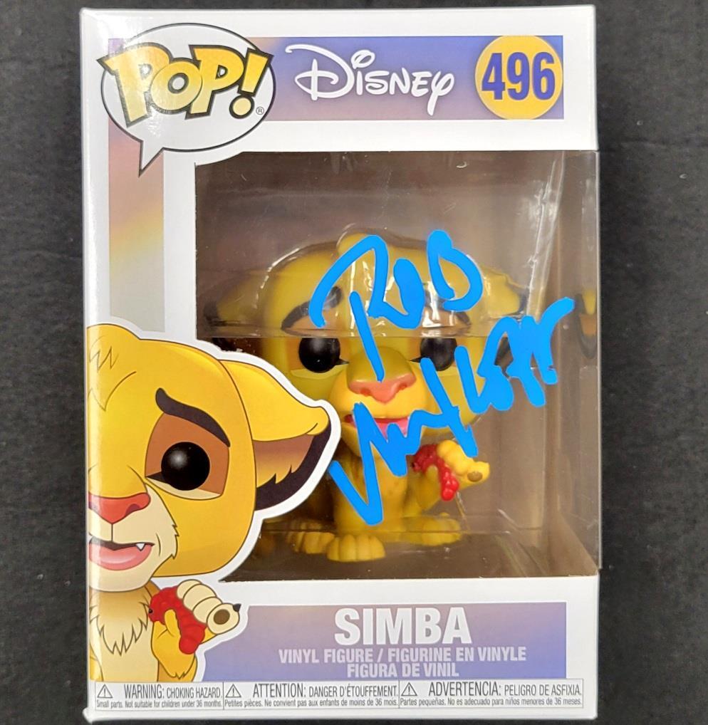 Director Rob Minkoff signed Lion King Simba Funko Pop! autograph ...