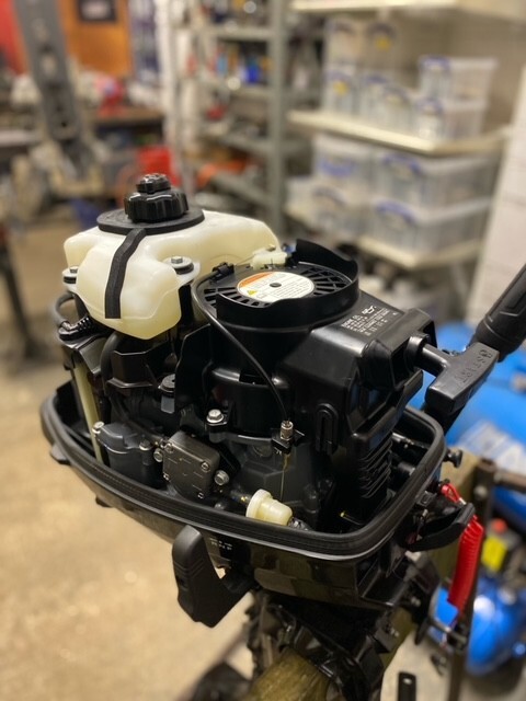 Suzuki DF4S Four Stroke Marine Outboard Engine - Black for sale online ...