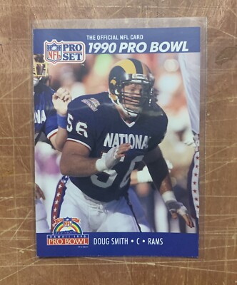 1990 Pro Set Football Doug Smith Los Angeles Rams Pro Bowl #418 | eBay