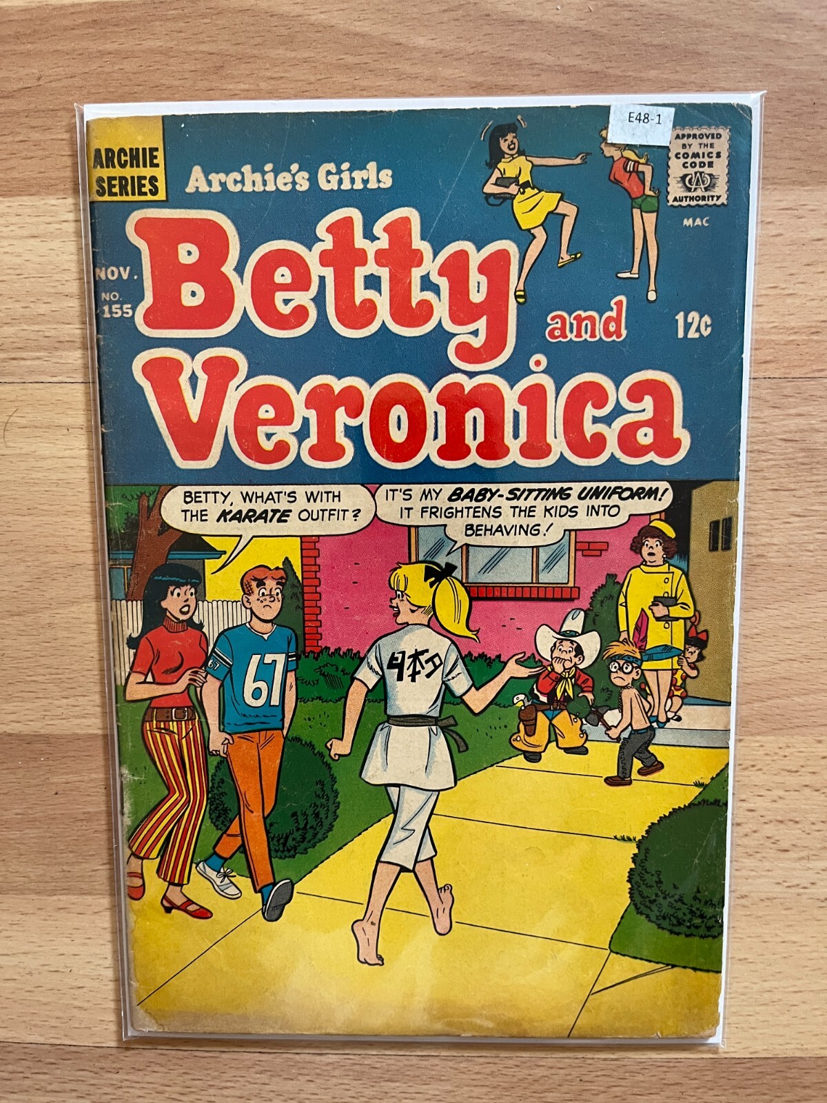 Archies Girls Betty and Veronica 155 - Archie Series 3.0 - E48-1 | eBay