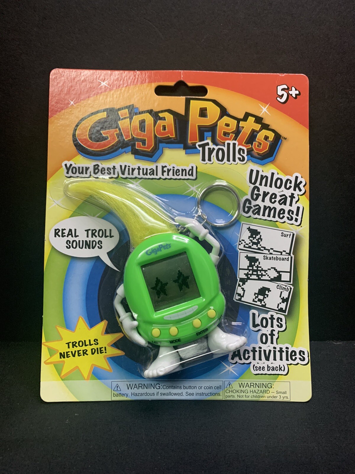Giga PetsTrolls Green Your Best Virtual Friend! 4897073710587| eBay