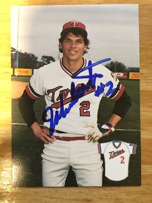 1983 Team Issued John Castino #1 Signed Minnesota Twins Met Stadium | eBay