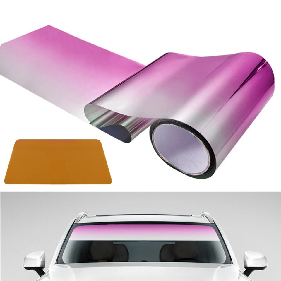 150cm Chameleon Color Car Windshield Window Foil Sun Shade Tint Film 10 ...