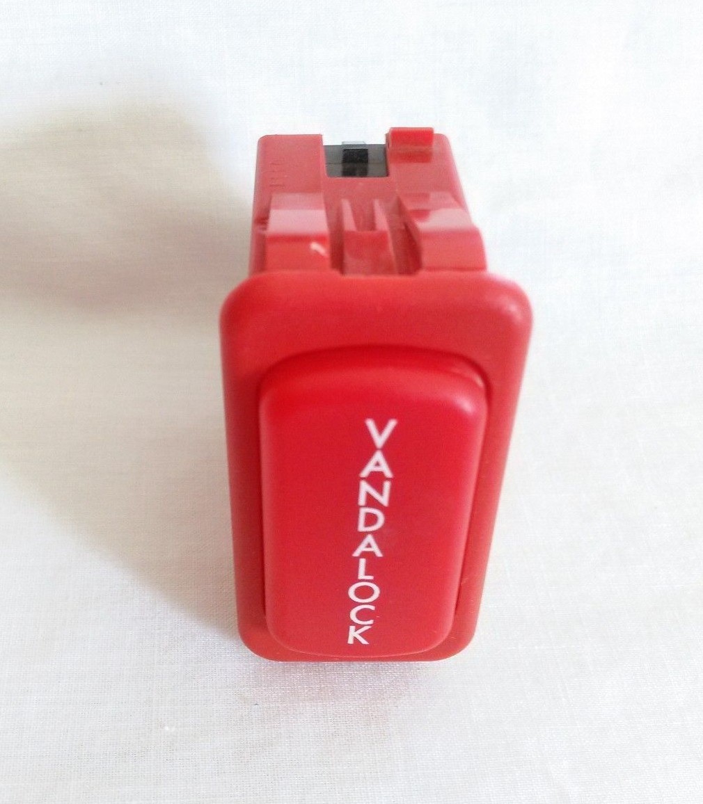 Thomas Built Buses Carling TBB103235 Red Vandalock Status Switch 12V ...