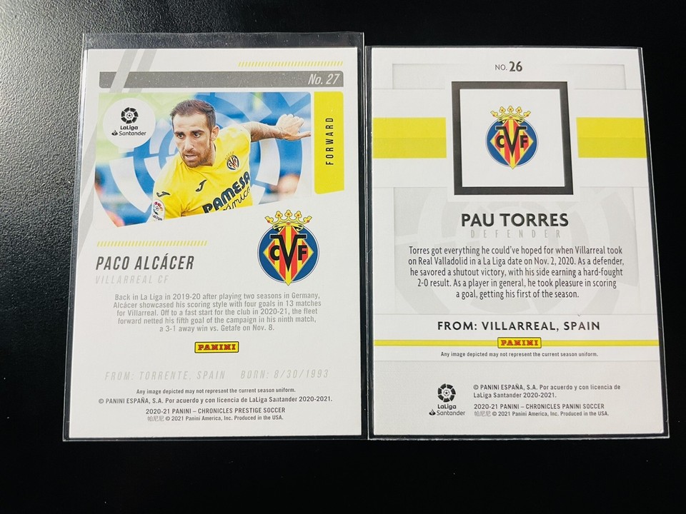 2020-21 Chronicles Prestige Paco Alcacer Yellow Astros XTRA Points ...