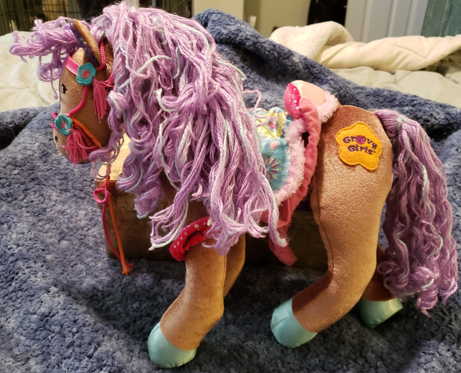 Groovy Girls Horse Pony Duchess With Sound Brown Manhattan Toy Co | eBay