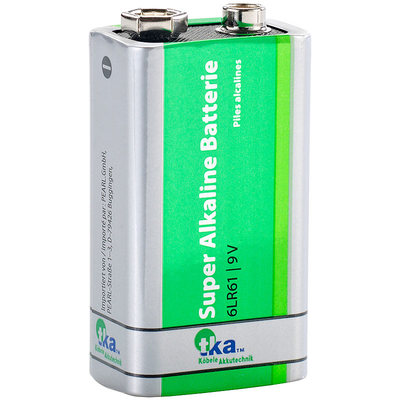 tka 9 Volt Blockbatterie: Superlife 9V-Block Alkaline-Batterie | eBay.de