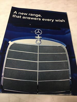 Mercedes Benz 300 Auto 190SL 300SL 220SE Catalogue Prospectus Brochure ...