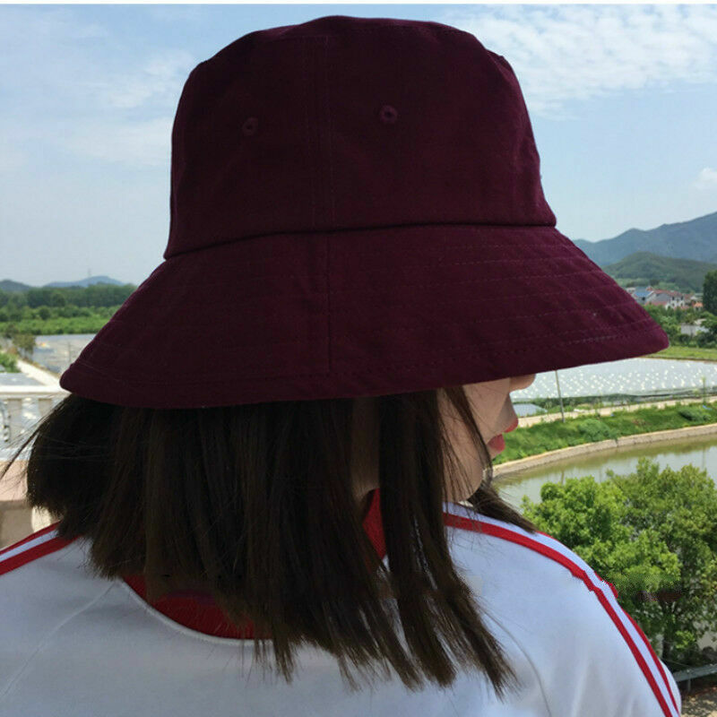 Unisex Bucket Hat Retro Folding Japan Harajuku Sunhat Outdoor Angling ...