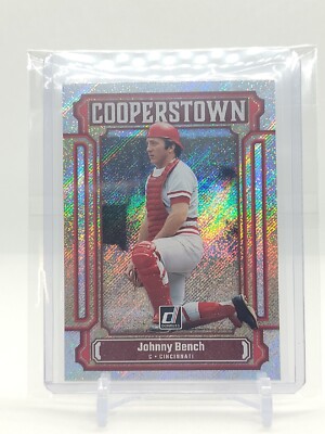 2023 Donruss Cooperstown- Rapture Silver Jonny Bench | eBay