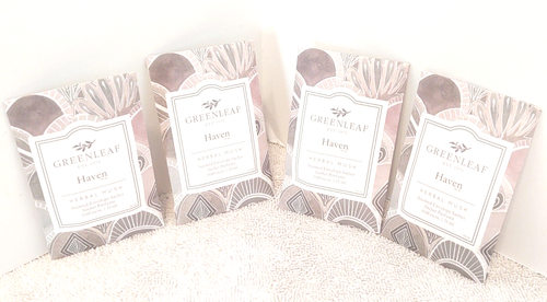 Greenleaf Sachet Haven Herbal Musk Scented 4 mini packets 0.68 cu in ...