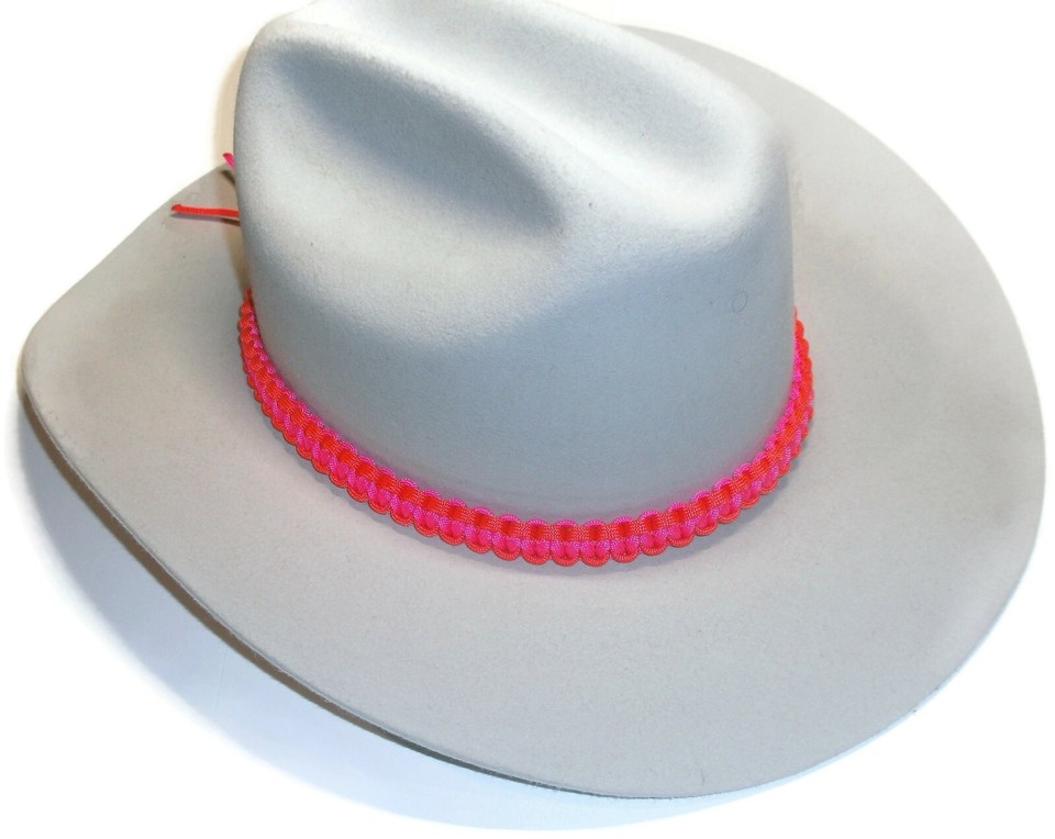 RedVex Cobra Paracord Hat Band - Cowboy Hat Band - Choose your color | eBay
