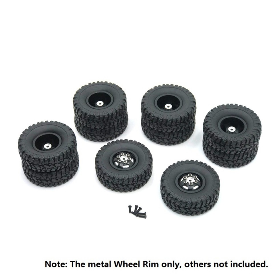 8x Wheel Metal Wheel Rim Hub for B16 B36 Q63 Q64 6X6 6WD 1/16 RC2096 ...