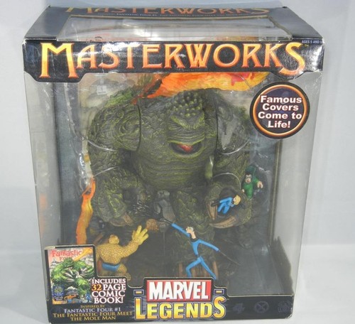 Marvel Legends Masterworks Mole Man Figure 2006 MIB ToyBiz Fantastic ...