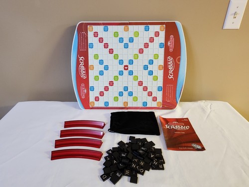 Scrabble Diamond Anniversary Edition Folding Travel Case 100% Complete ...