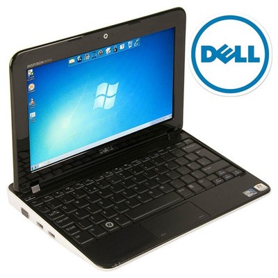 Dell Inspiron Mini 1012 Laptop 10.1'' Black/White, Intel Atom, Windows ...