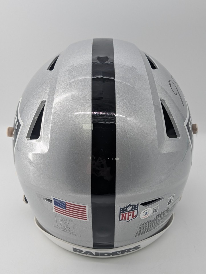 Josh Jacobs Signed Las Vegas Raiders Authentic Proline Speed Helmet ...