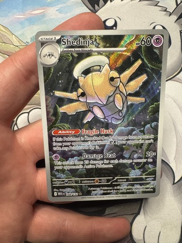 Pokemon TCG Mega Evolution - Shedinja 144/132 - Illustration Rare | eBay UK