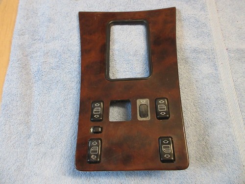 Mercedes 1986 to 1991 W126 560 SEC Floor Shifter Window Switch Burlwood ...
