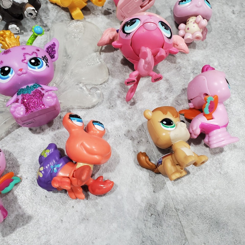 Littlest Pet Shop LPS Lot Magic Motion Walkables Etc Untested - Parts ...