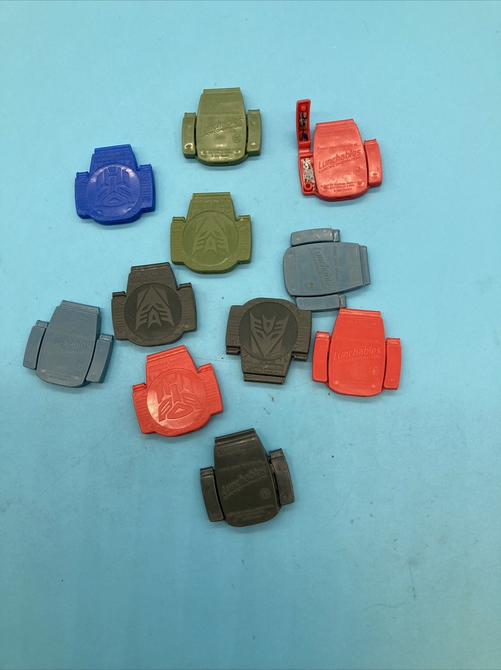 Lunchables Transformer Toys Used Lot Of 11 | eBay