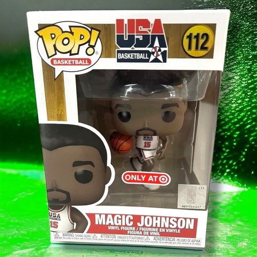 Magic Johnson Funko Pop! #112 USA Basketball Olympic Dream Team Target ...
