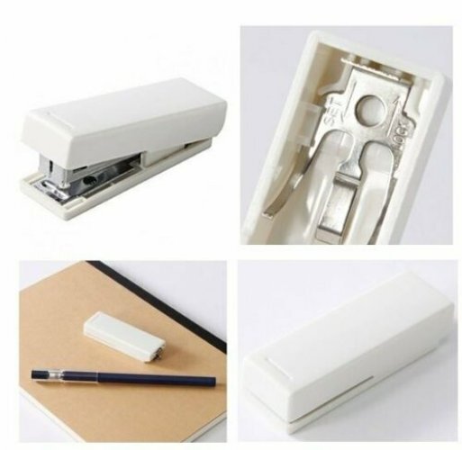 MUJI ABS LIGHT & PORTABLE STAPLER - SMALL 無印良品攜帶式釘書機 | eBay