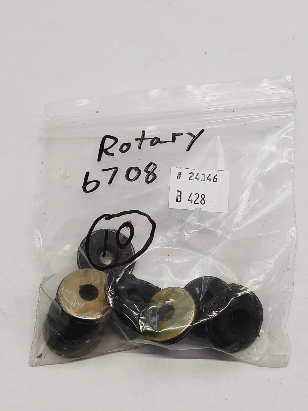 Rotary 6708 Metal & Rubber Grommet Pack of 10 | eBay