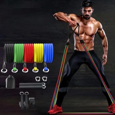 Resistance Bands, Resistance Bands Set for Workout Stackable Up to 90KG ...