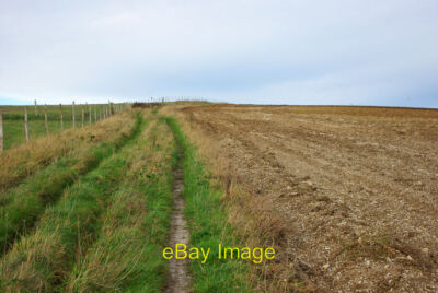 Photo 6x4 Track towards Beddingham Hill Newhaven/TQ4401 Restricted ...