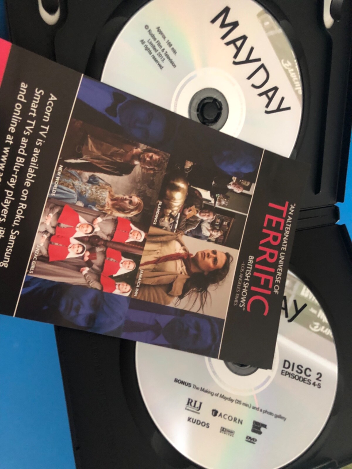 MAYDAY (DVD, 2016, 2-Disc Set, 5 Episodes) BBC Action Drama 54961239498 ...