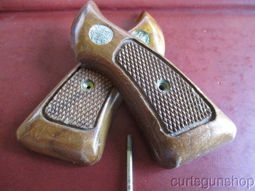 VINTAGE S&W FACTORY OEM J-FRAME MAGNA SQUARE BUTT REVOLVER GRIPS | eBay