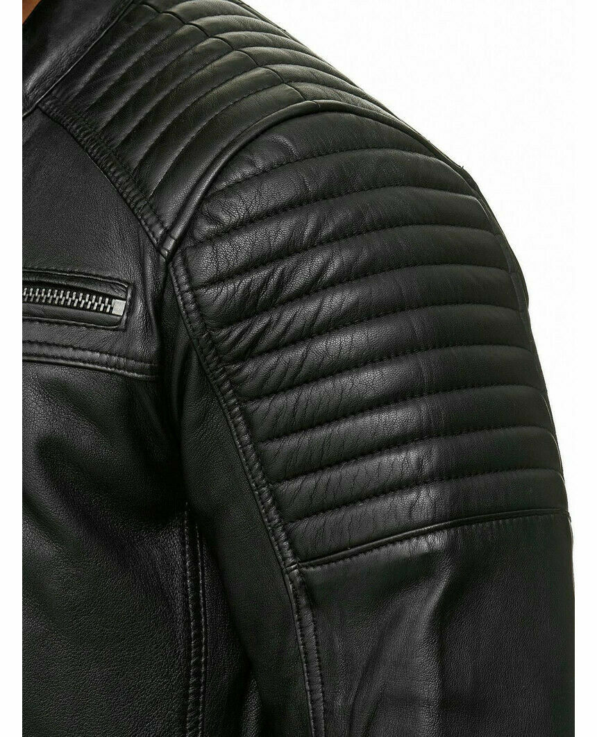 REDBRIDGE BY CIPO & BAXX NORWALK MENS BIKER LEATHER JACKET ALL SIZES | eBay