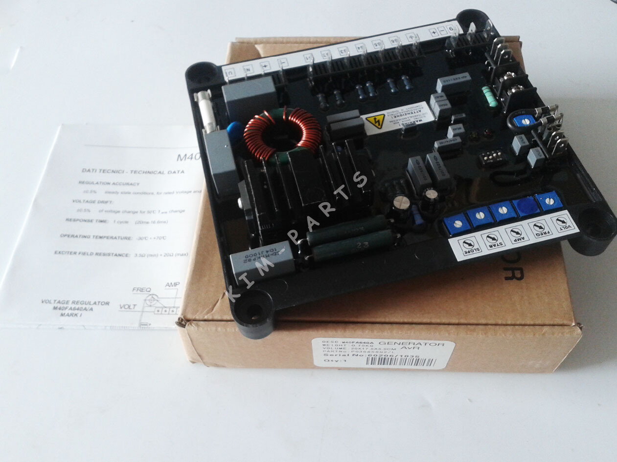 New Automatic Voltage Regulator Card AVR M40FA640A For Marelli | eBay