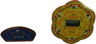 Otetiana Council NY Lot of 2 CSP Hat Pin (PIN3561) | eBay