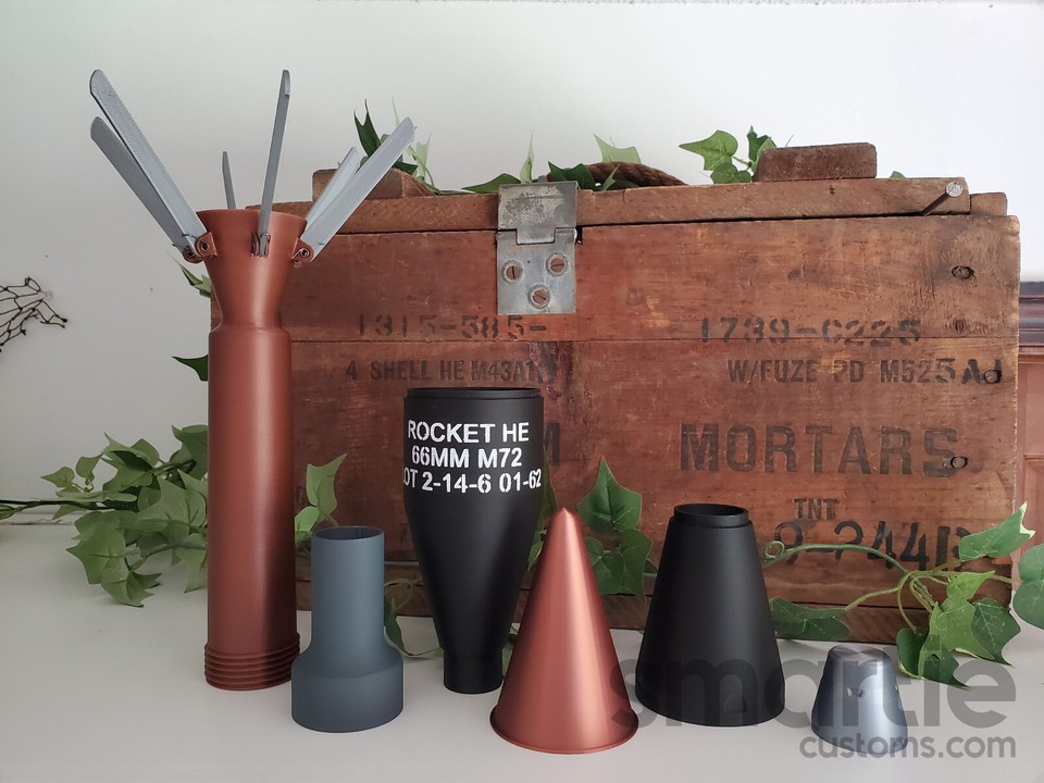 DUMMY M72 LAW 66mm HE Rocket - Accurate Size Plastic Replica | eBay