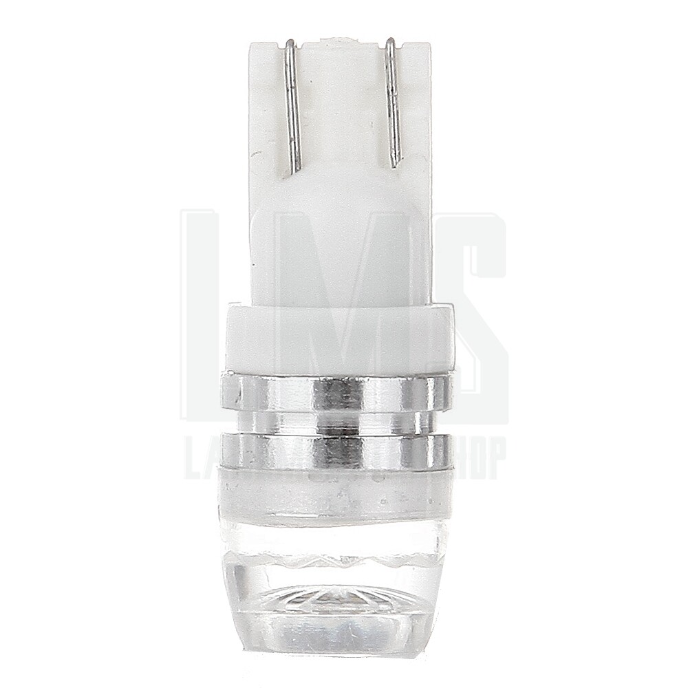 10x White T10 194 LED Bulbs Instrument Gauge Cluster Light with 1/2 ...