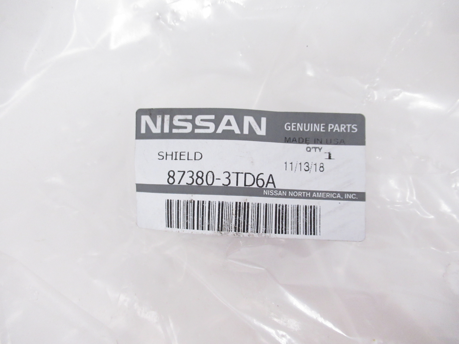 Genuine OEM Nissan Infiniti 87380-3TD6A Driver Front Outer Seat ...