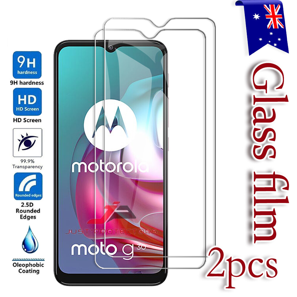 2X For Motorola Moto G14 G62 G32 G82 G22 G30 G10 Tempered Glass Screen ...