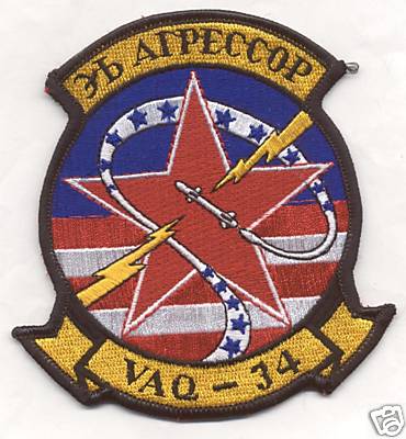 80's-90's VAQ-34 patch | eBay