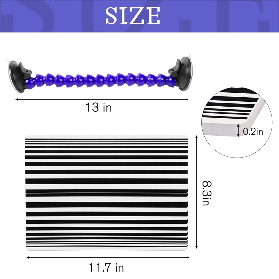 Dent Reflection Board Paintless Car Dent Reflector Board Stripe Line ...