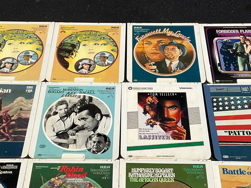Lot Of 31 Assorted RCA SelectaVision CED Video Discs | eBay