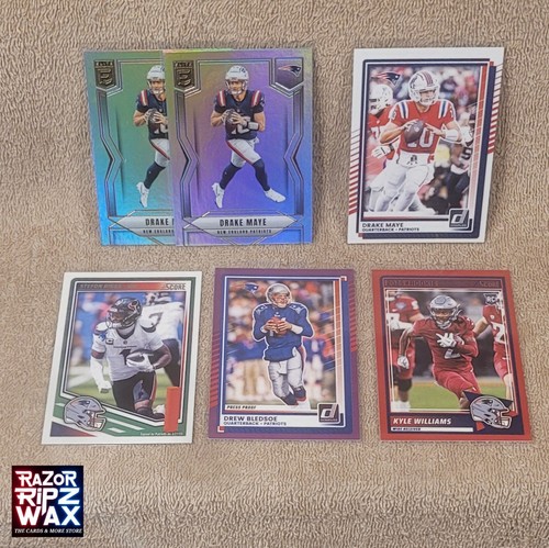 NE PATRIOTS LOT (6) NFL FOOTBALL CARDS PANINI SCORE DONRUSS ELITE | eBay