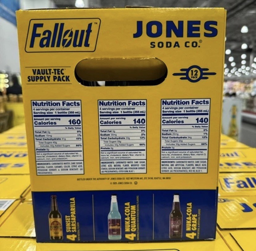 Fallout x Jones Soda Co - Vault-Tec Supply Pack Costco Exclusive - FAST ...